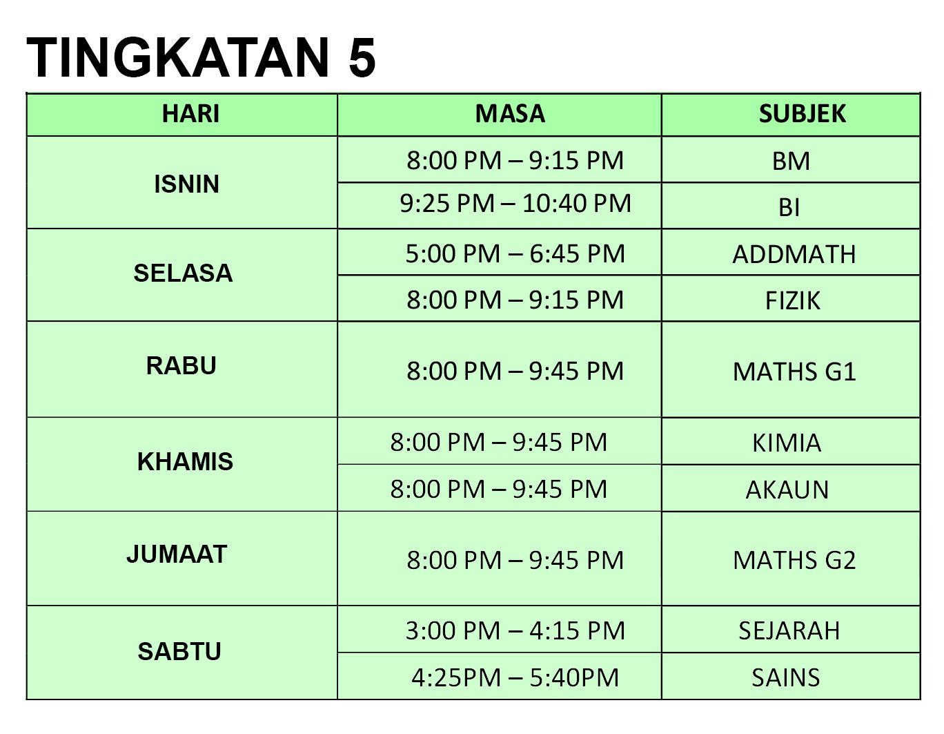 Tuisyen Online Terbaik - Pusat Tuisyen Mathspower